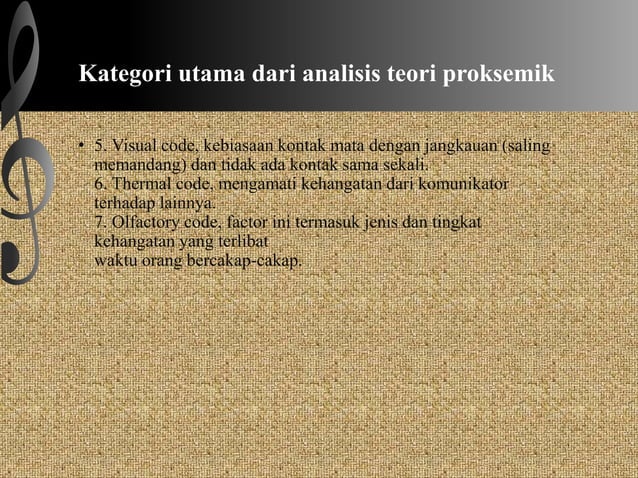 Teori proksemik | PPTX