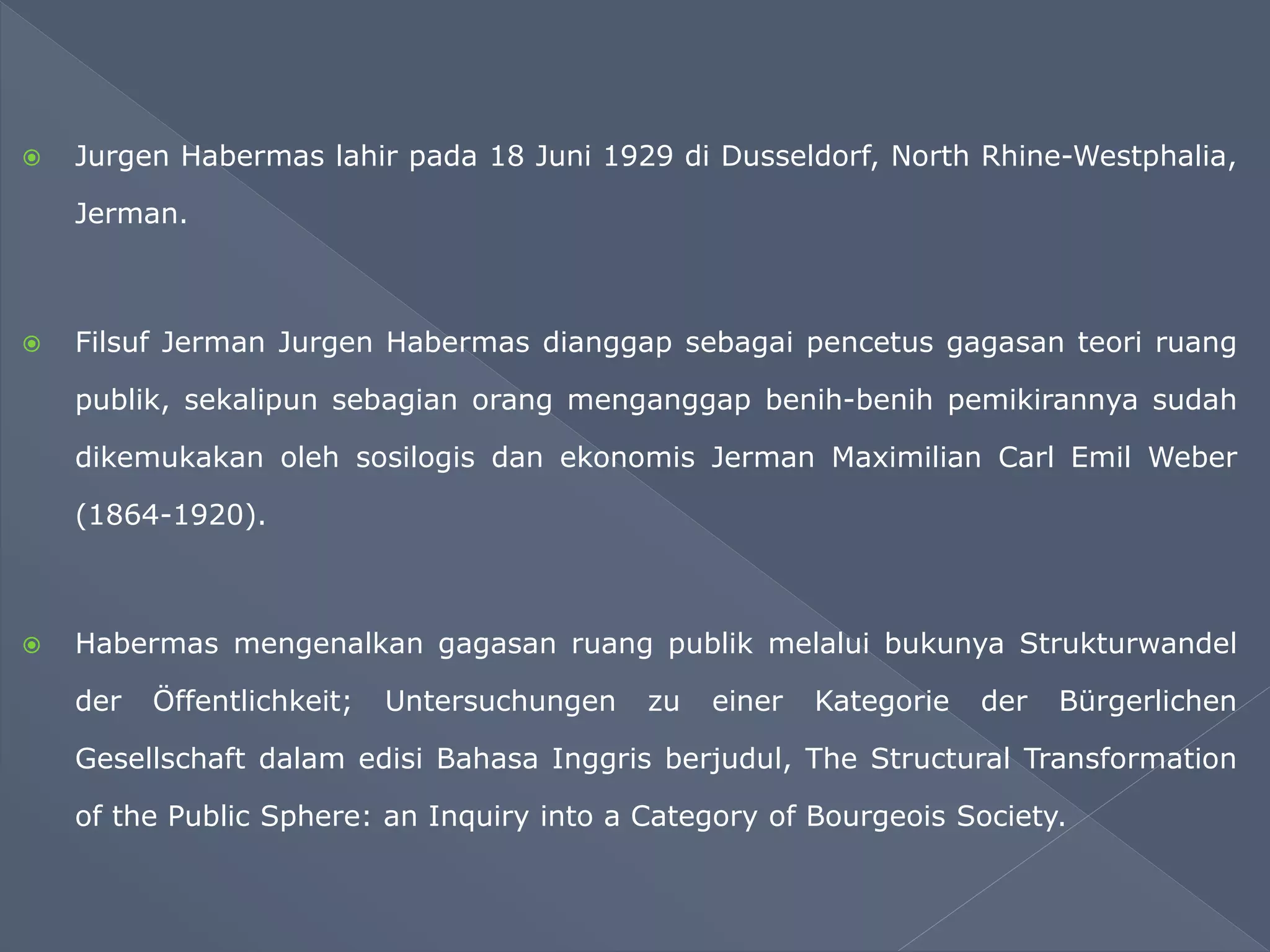 Public Sphere Theory | PPTX