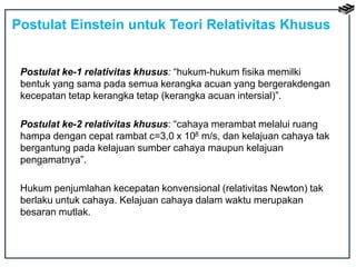 TEORI RELATIVITAS KHUSUS.pptx
