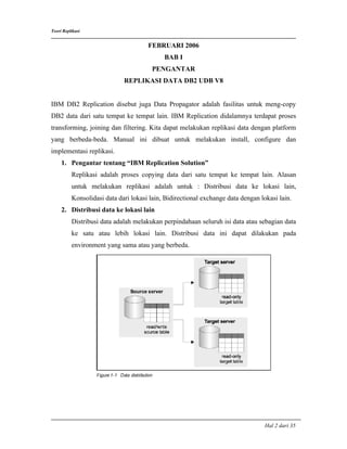 Teori replikasi db2 v8.1 dalam bahasa indonesia | DOC