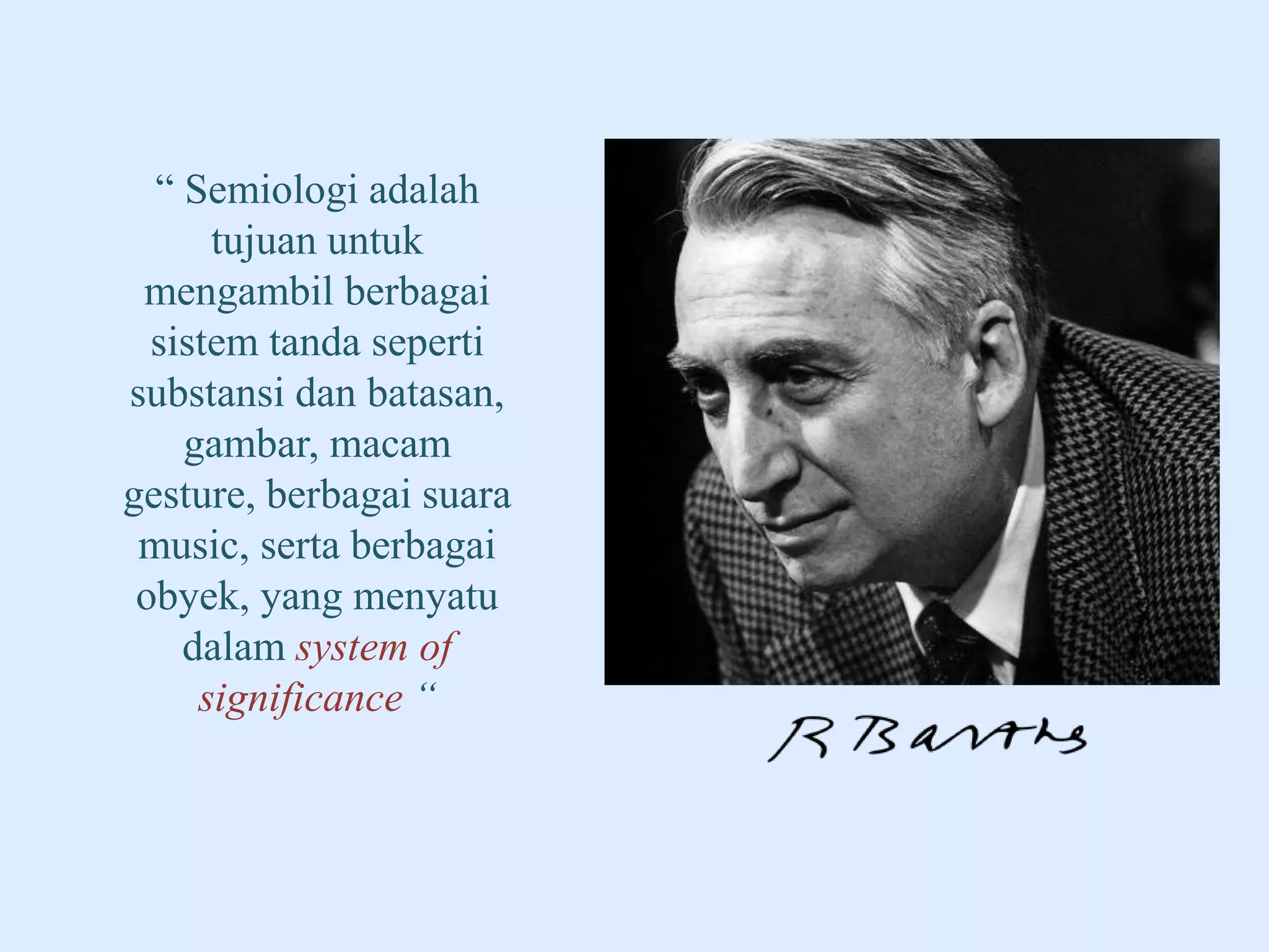 Teori roland barthes | PPTX