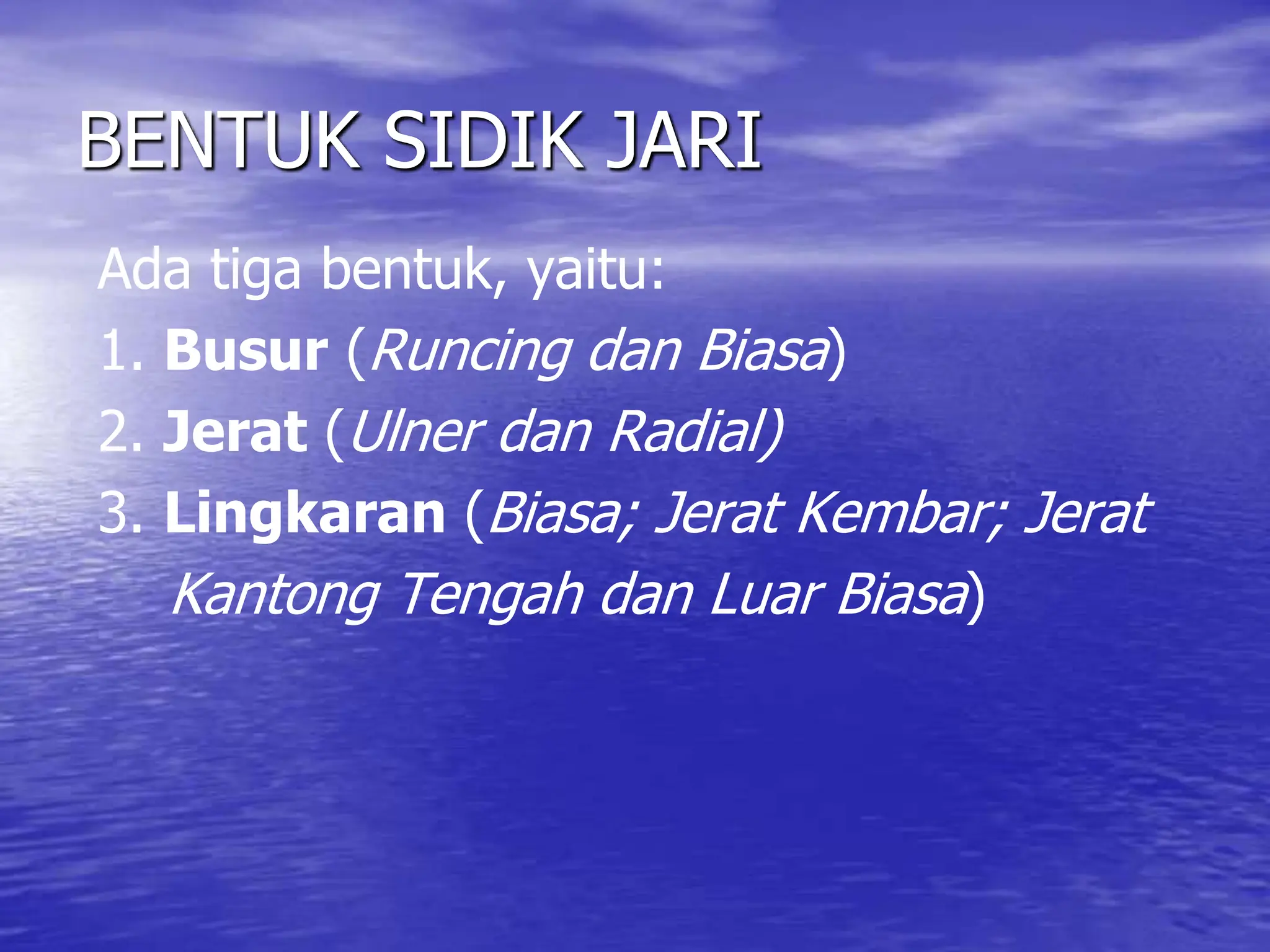 Teori Rumus Sidik jari.ppt