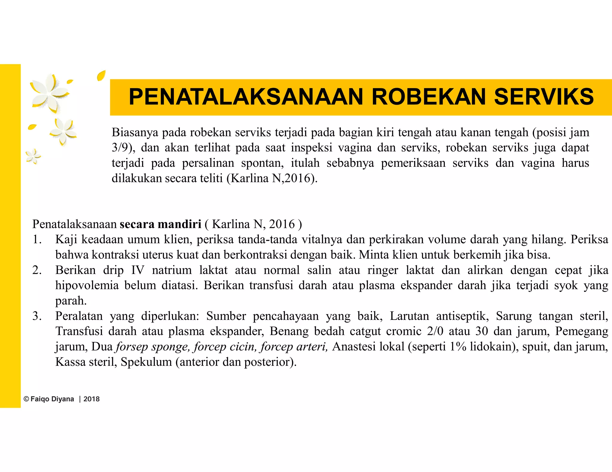 KONSEP KEBIDANAN PADA KASUS RUPTUR SERVIKS | PDF