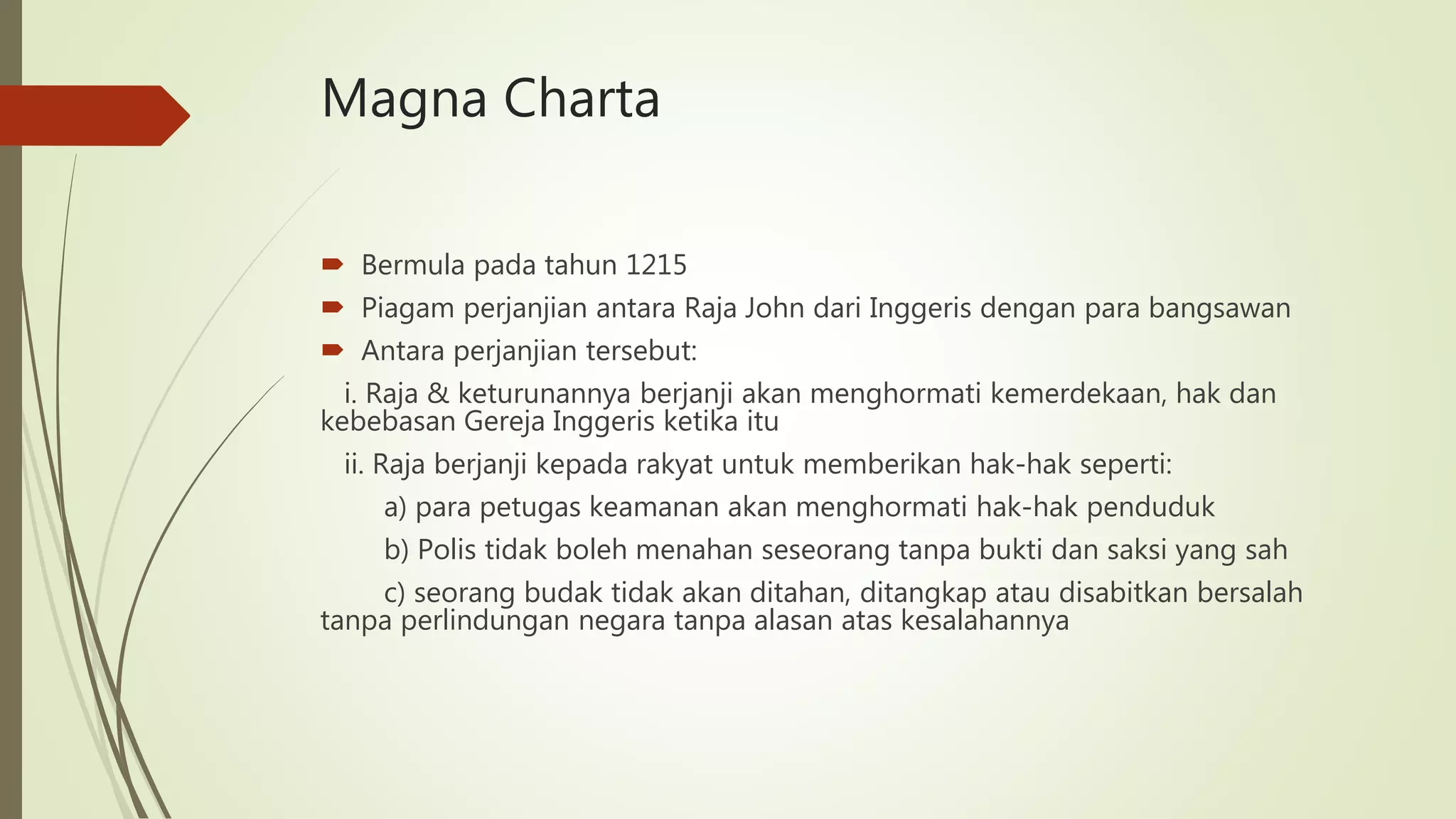 Teori, sejarah dan perkembangan hak asasi manusia | PPTX