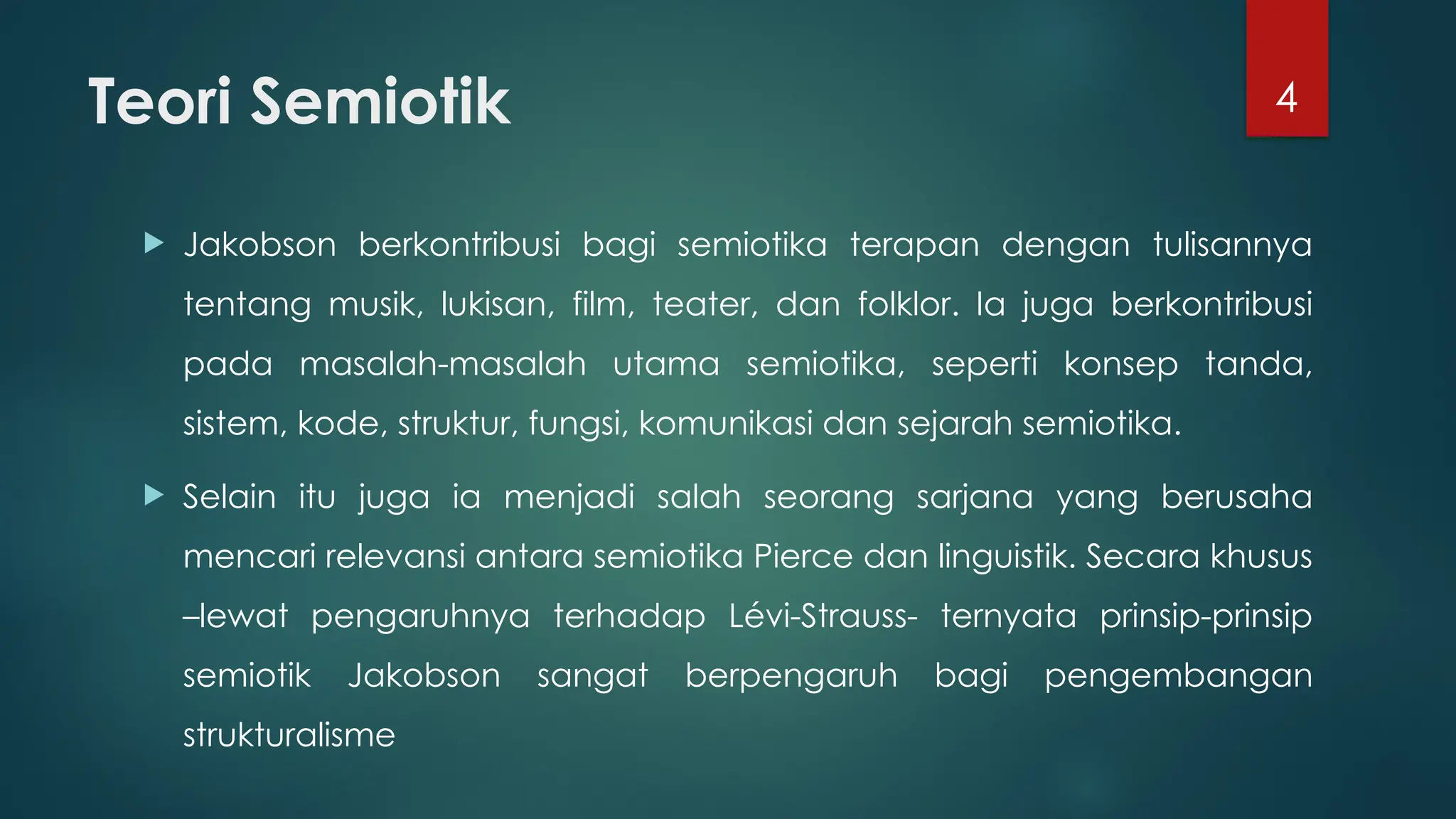 Teori Semiotika Jakobson.pptx kanjut hencet | PPTX