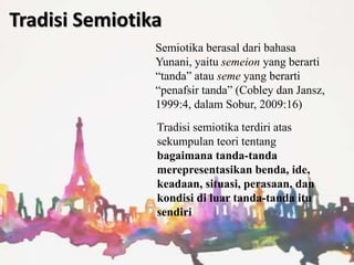 Teori Semiotika Media | PPTX