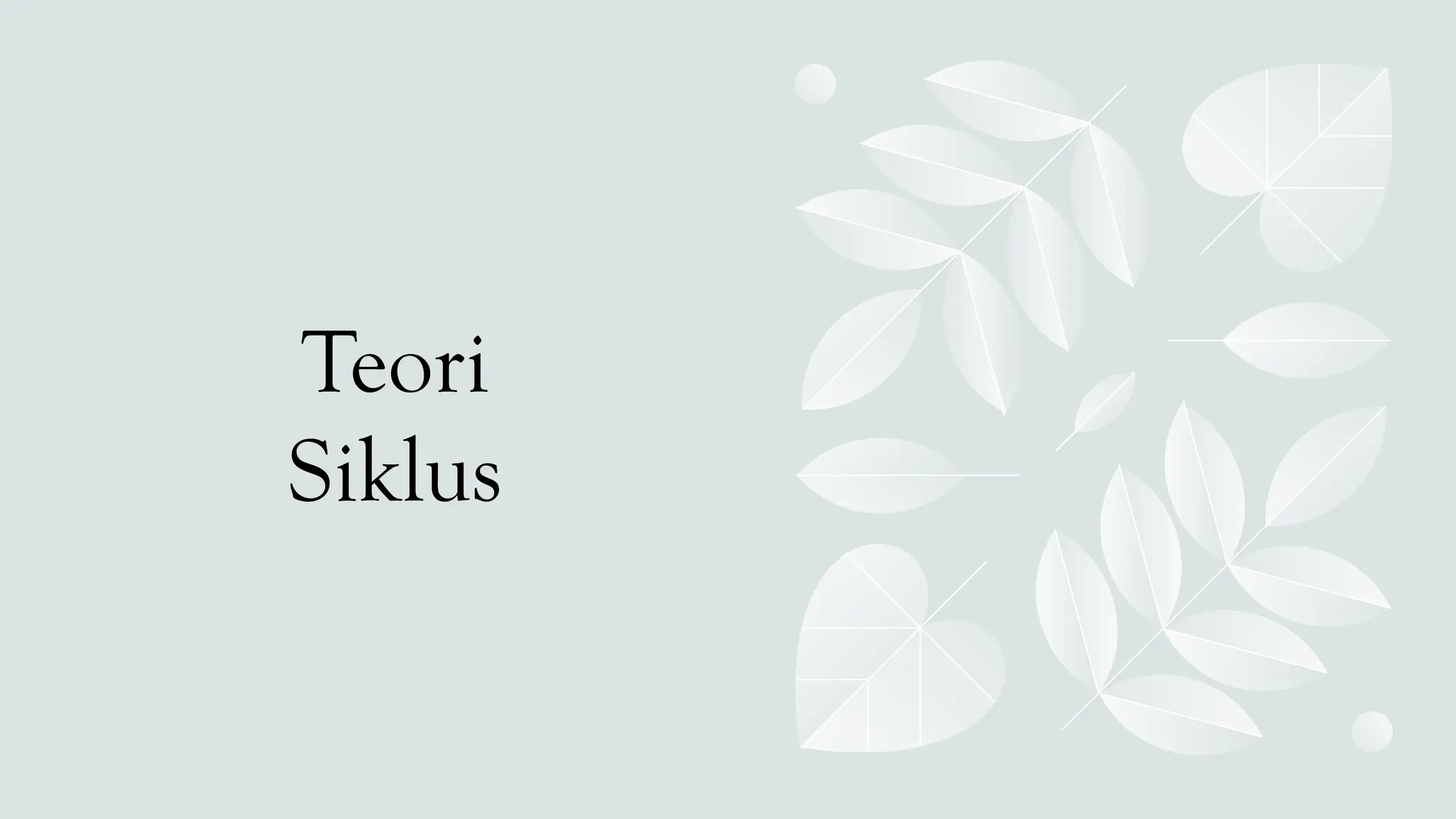 Teori Siklus Sosiologi kelas 12 kurikulum merdeka | PPTX