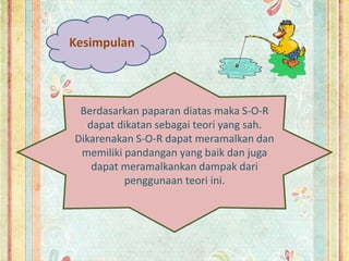 Stimulus Organism Response Theory | PPTX