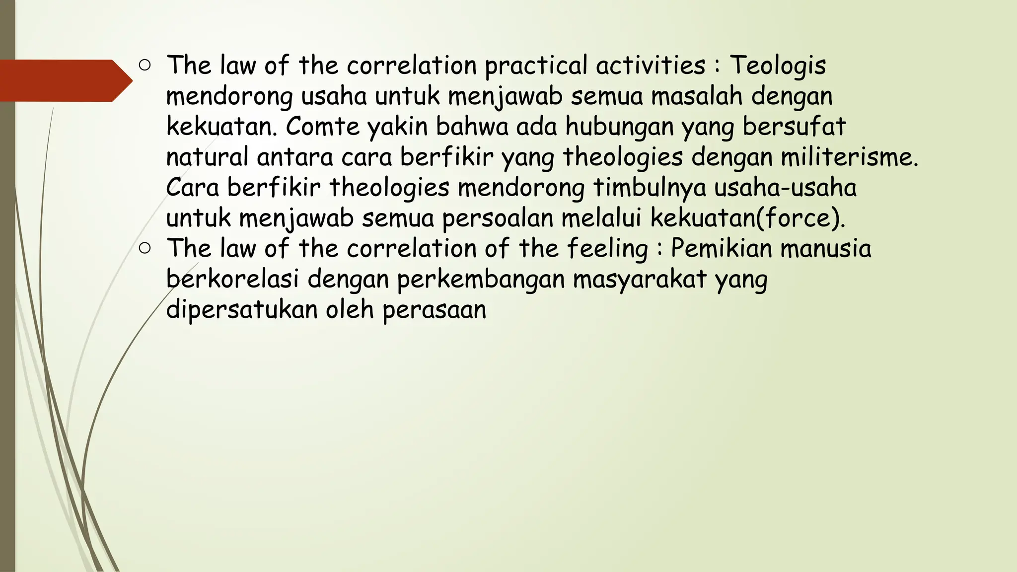 MATERI TEORI SOSIAL BUDAYA KLASIK AUGUSTE COMTE | PPT