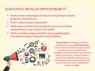 Teori spiral keheningan | PPTX