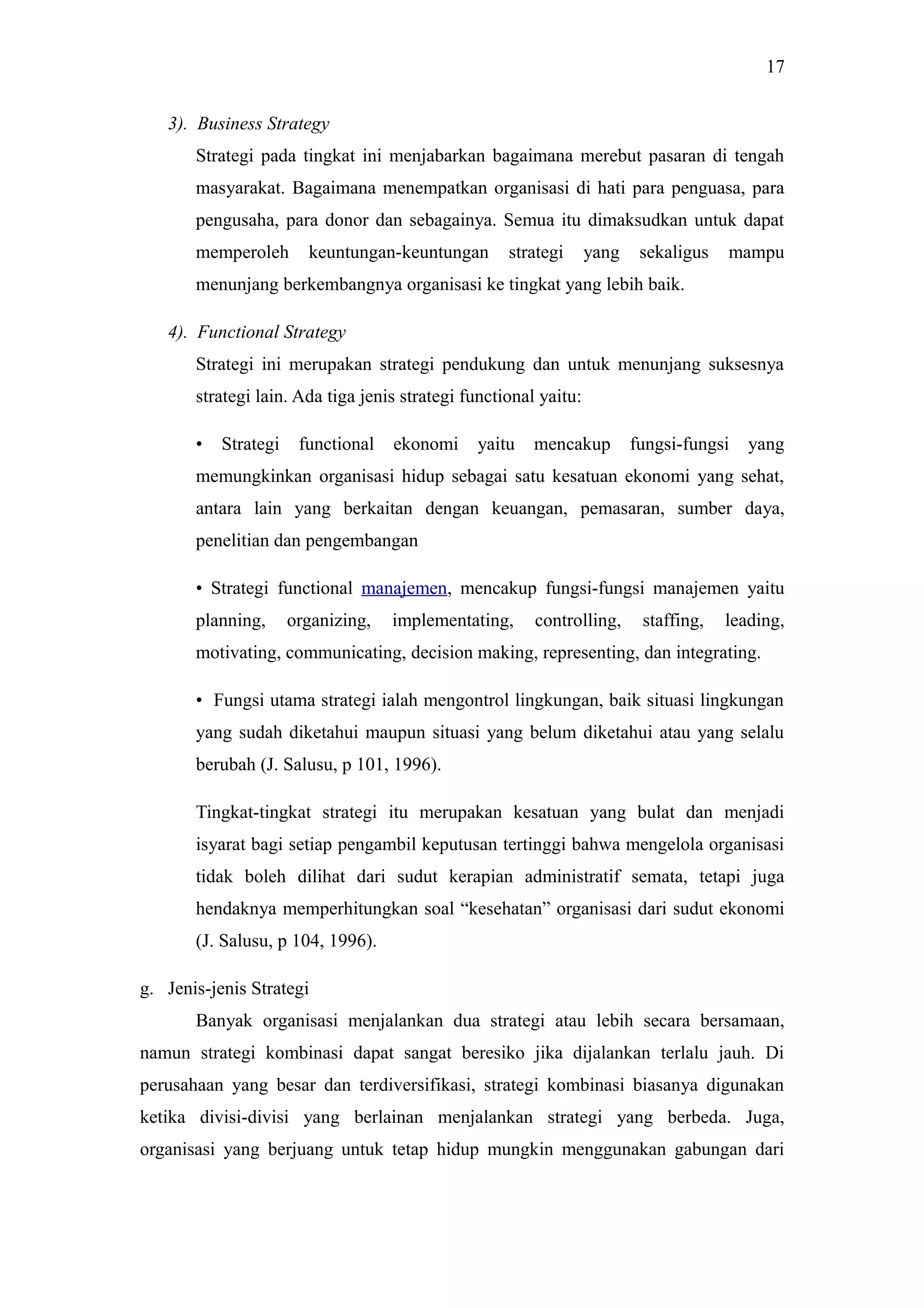 Teori swot & strategi | RTF