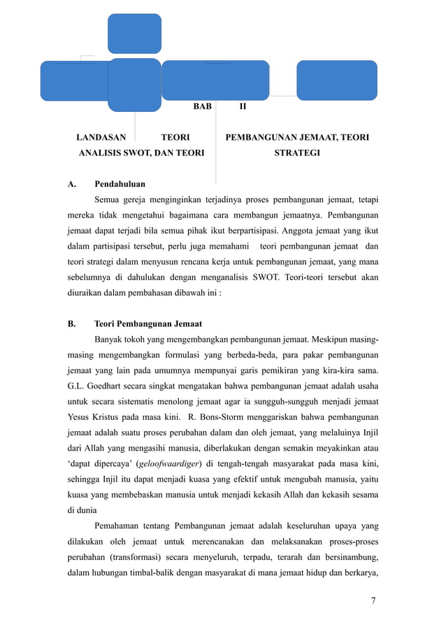 Teori swot & strategi | RTF