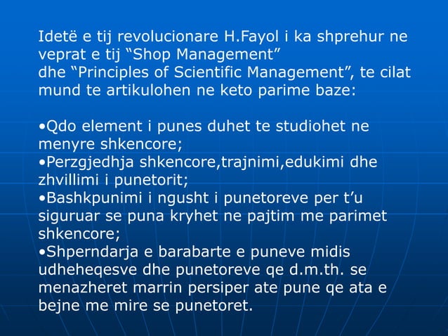 Teorite e ndryshme per organizimin ligj 3 Mr.Driton Sylqa | PPT