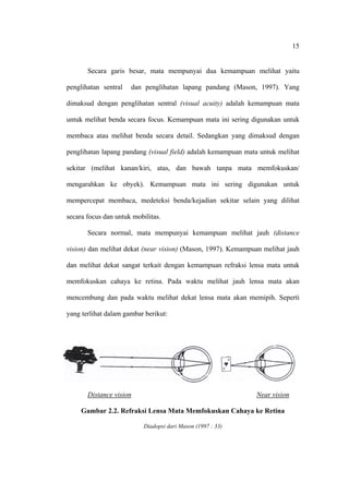 Teori tentang low vision | PDF
