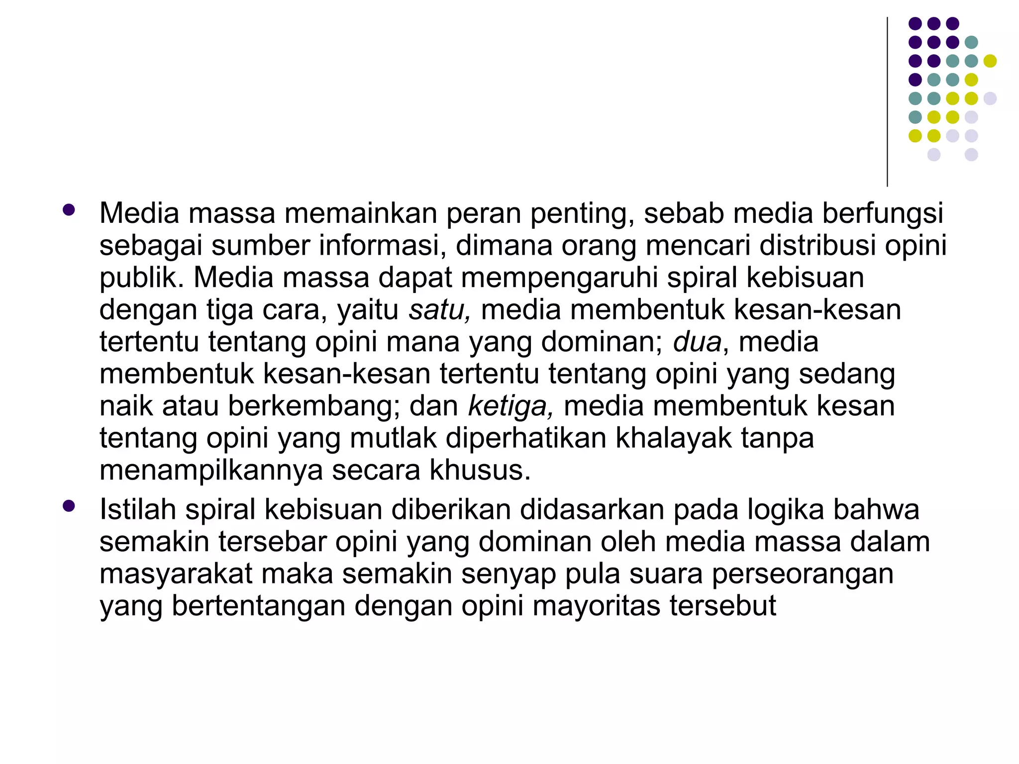 Teoriteori komunikasi-massa | PPT