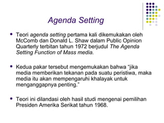 Teoriteori komunikasi-massa | PPT