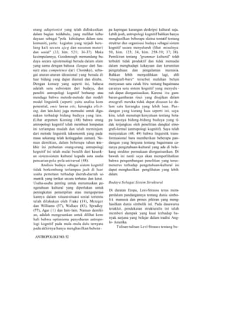 Teori teori kebudayaan | PDF