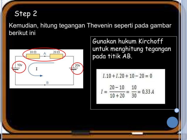 Teori thevenin | PPTX