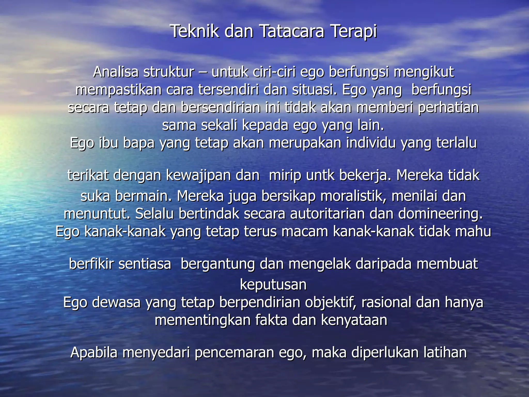 Teori transaksional analisis 1 | PPT