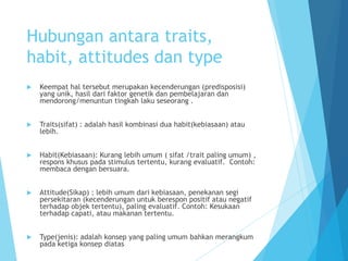 Teori tret allport | PPTX