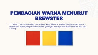 TEORI WARNA.pptx contoh template xxxxxxxxxx | PPTX
