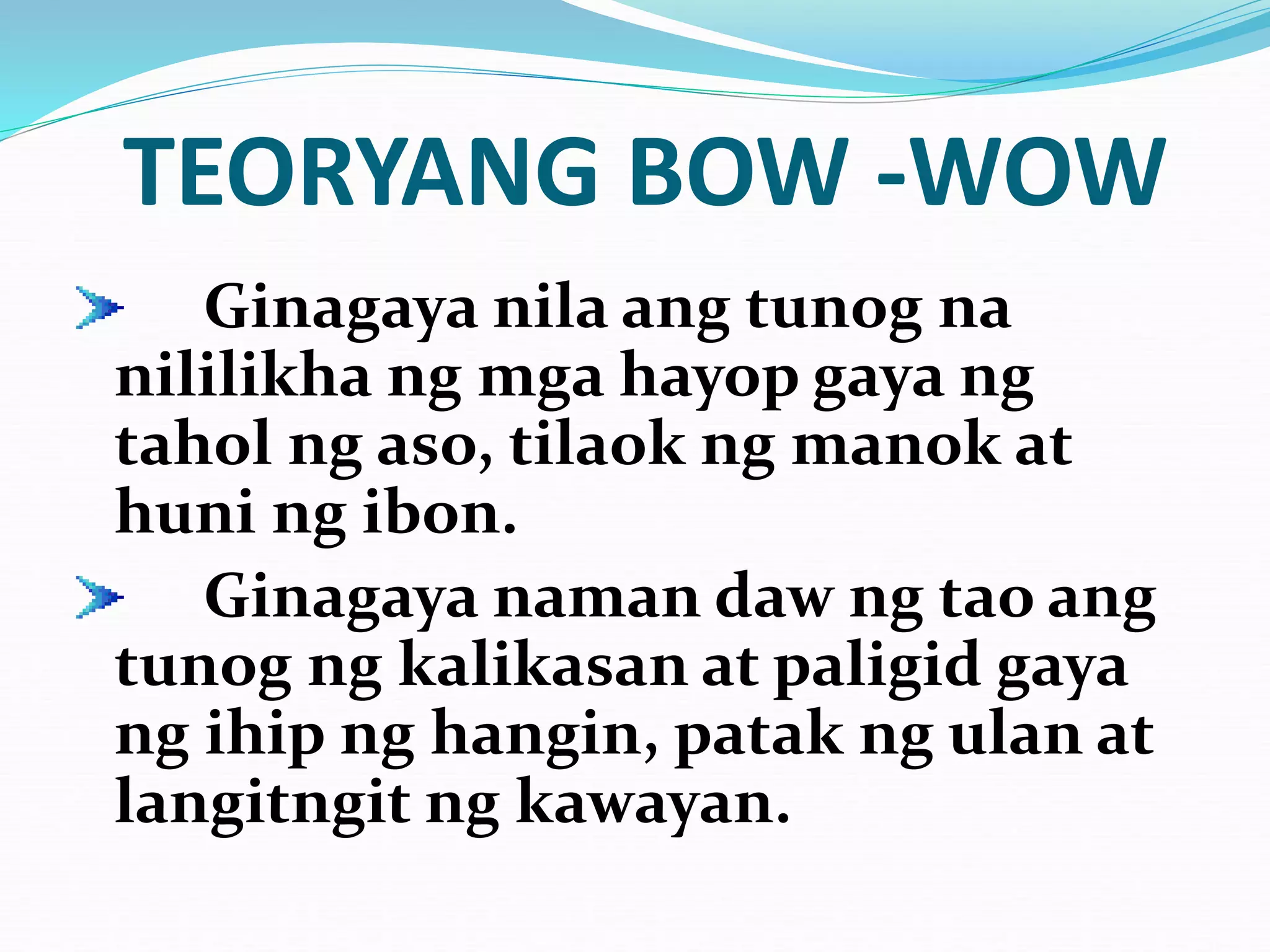 Teorya-ng-Pinagmulan-ng-Wika.ppt