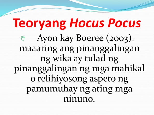 Teorya-ng-Pinagmulan-ng-Wika.ppt