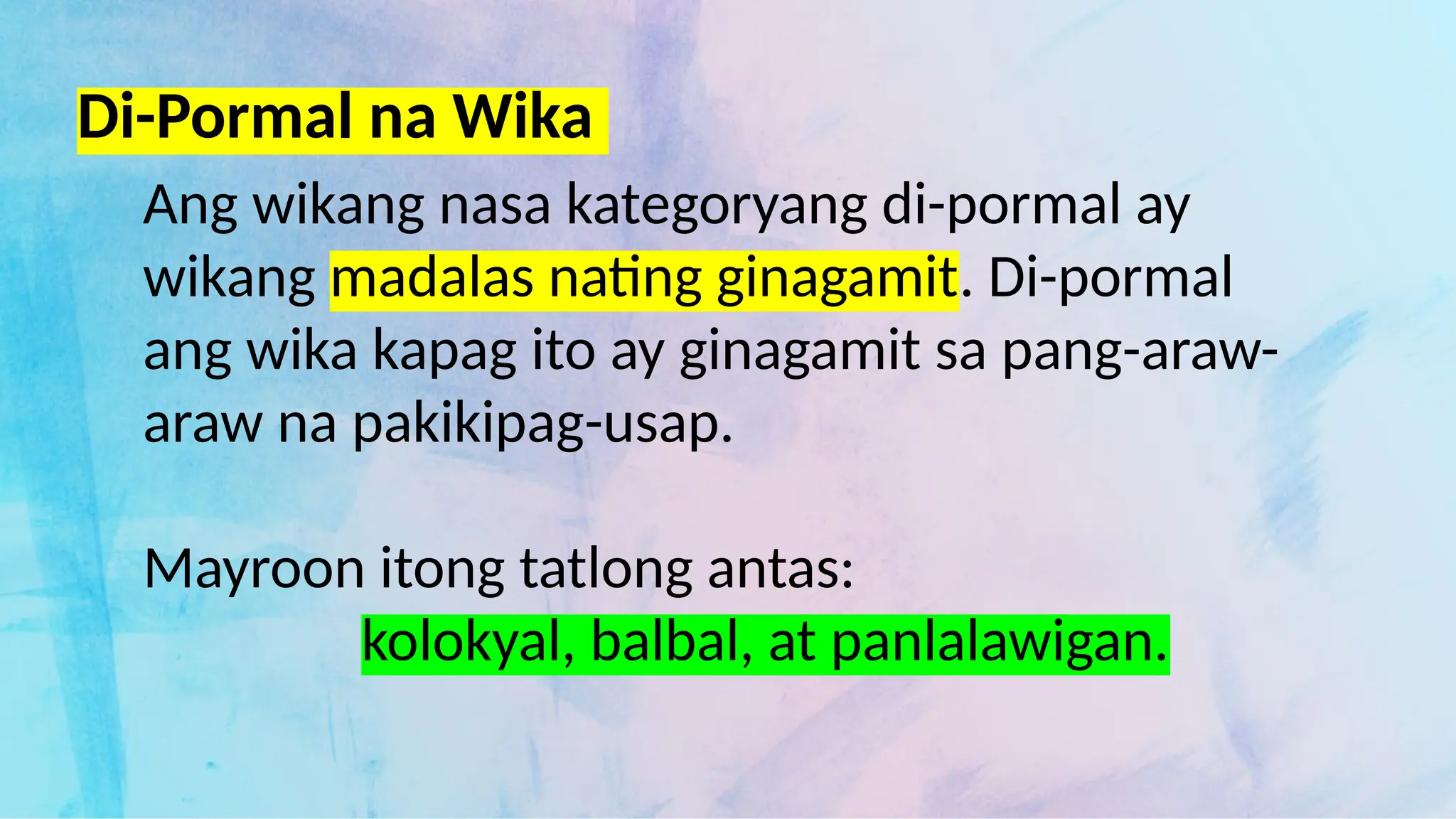 Teorya-ng-Wika-1.pptx mga antas Ng wika Ng pilipinas | PPT