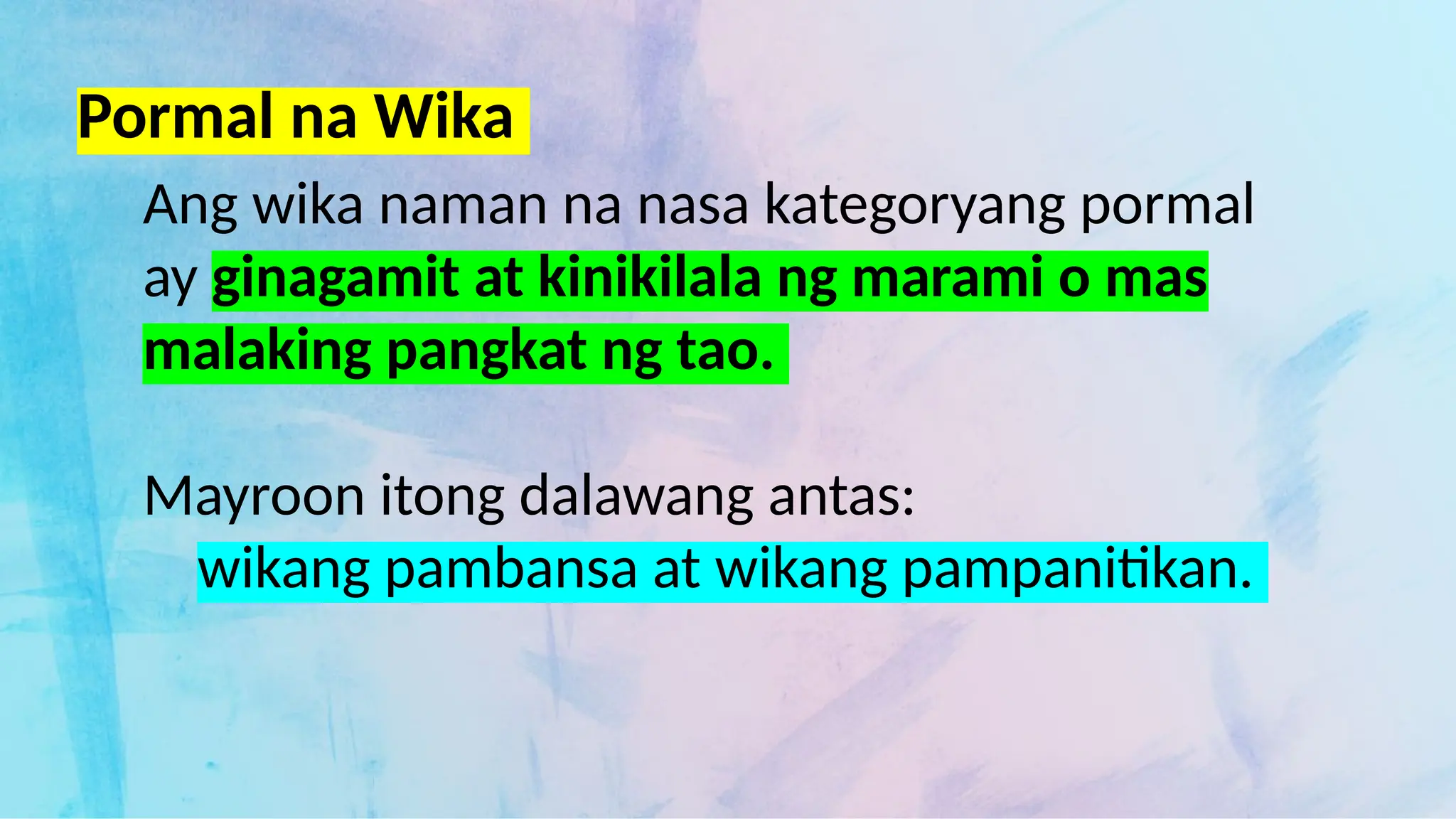 Teorya-ng-Wika-1.pptx mga antas Ng wika Ng pilipinas | PPT
