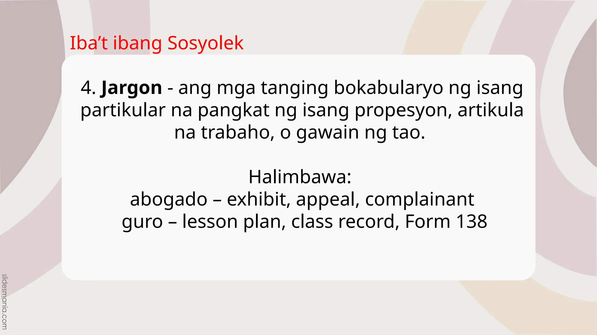 Teoryang-Heterogeneous sa lipunan ang pagkakaroon ng ibat ibang ...