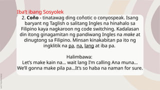 Teoryang-Heterogeneous sa lipunan ang pagkakaroon ng ibat ibang ...