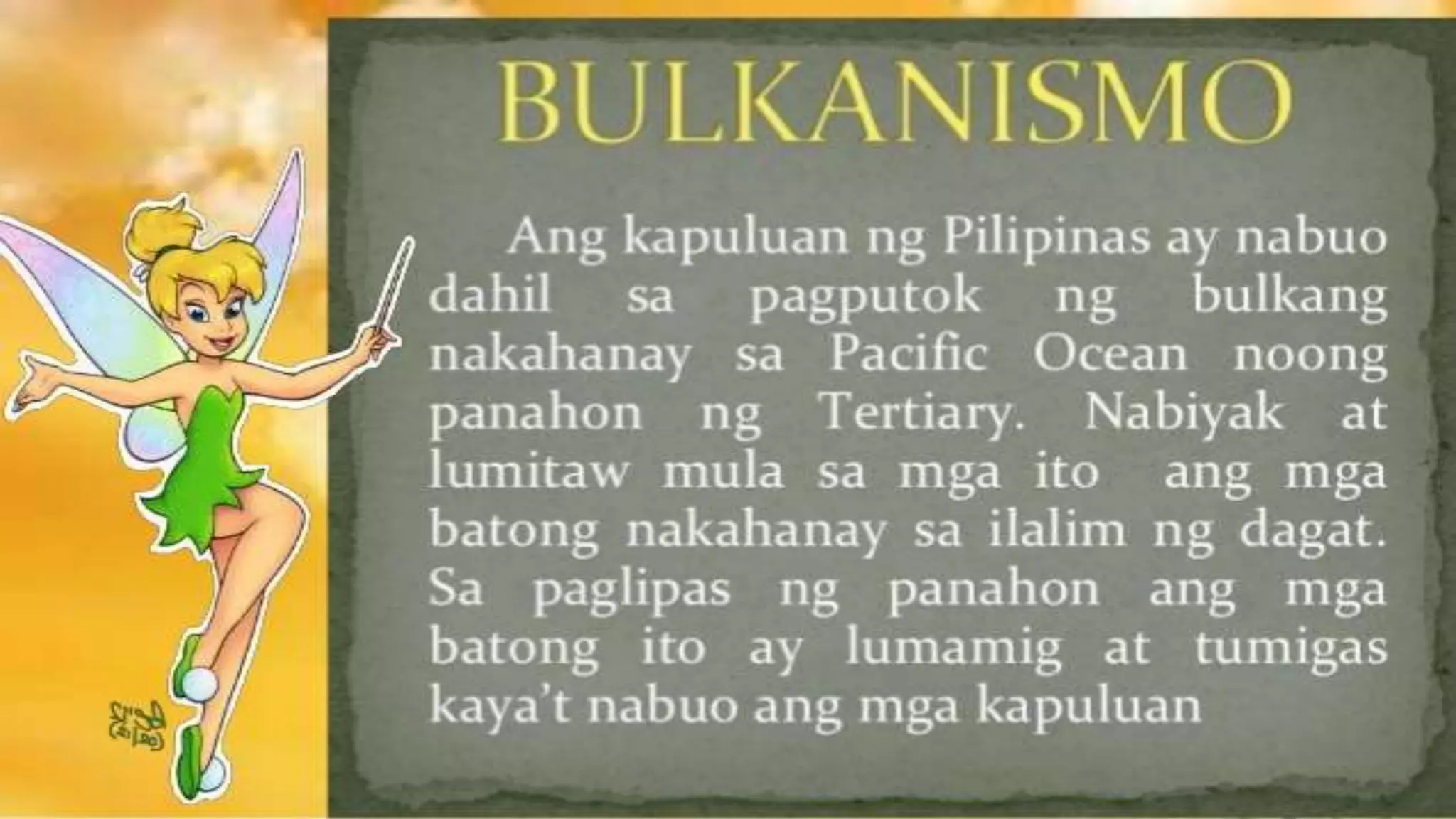 Teorya ng bulkanismo | PPTX