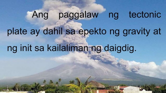 Teorya ng bulkanismo | PPTX