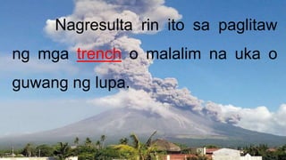 Teorya ng bulkanismo | PPTX