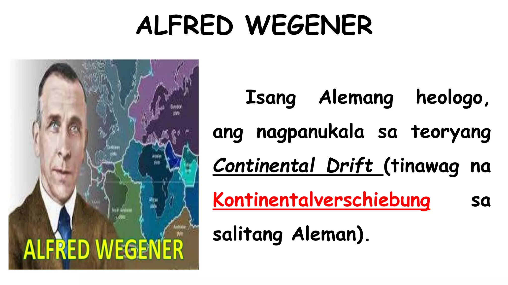 Teoryang continental drift | PPTX
