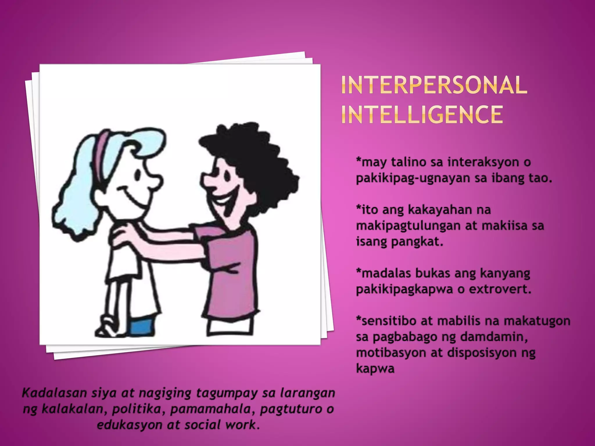 Teorya ng multiple_intelligences | PPTX