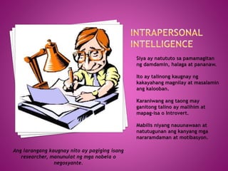 Teorya ng multiple_intelligences | PPTX