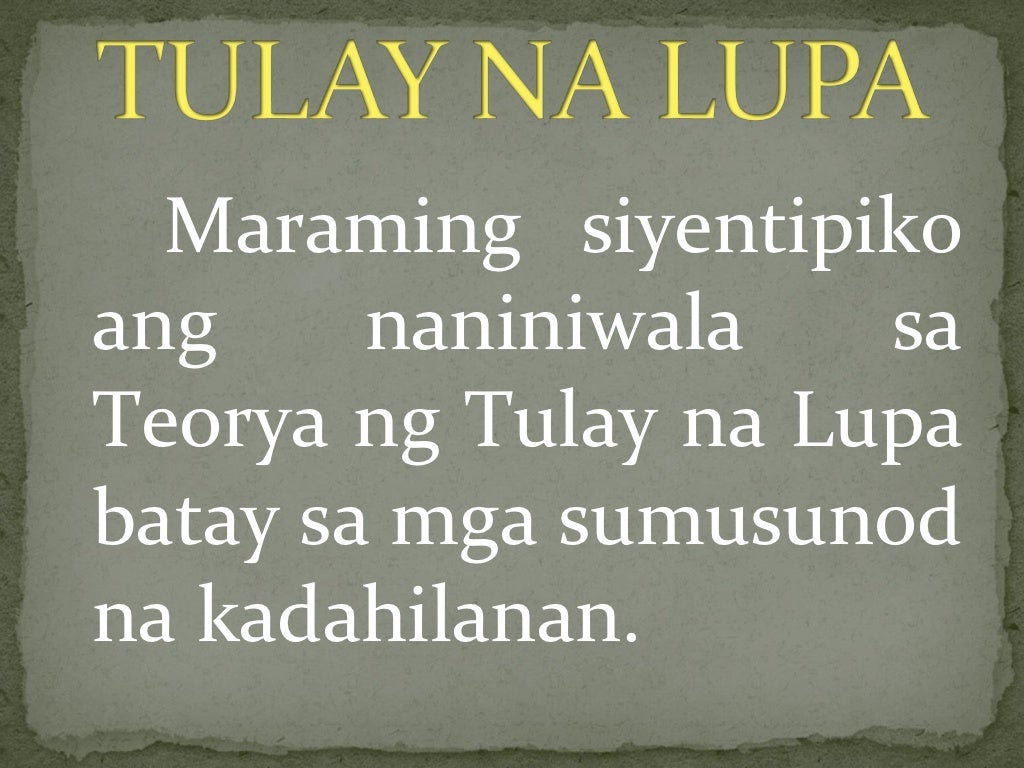 Teorya ng pinagmulan ng pilipinas Teorya ng pinagmulan ng pilipinas