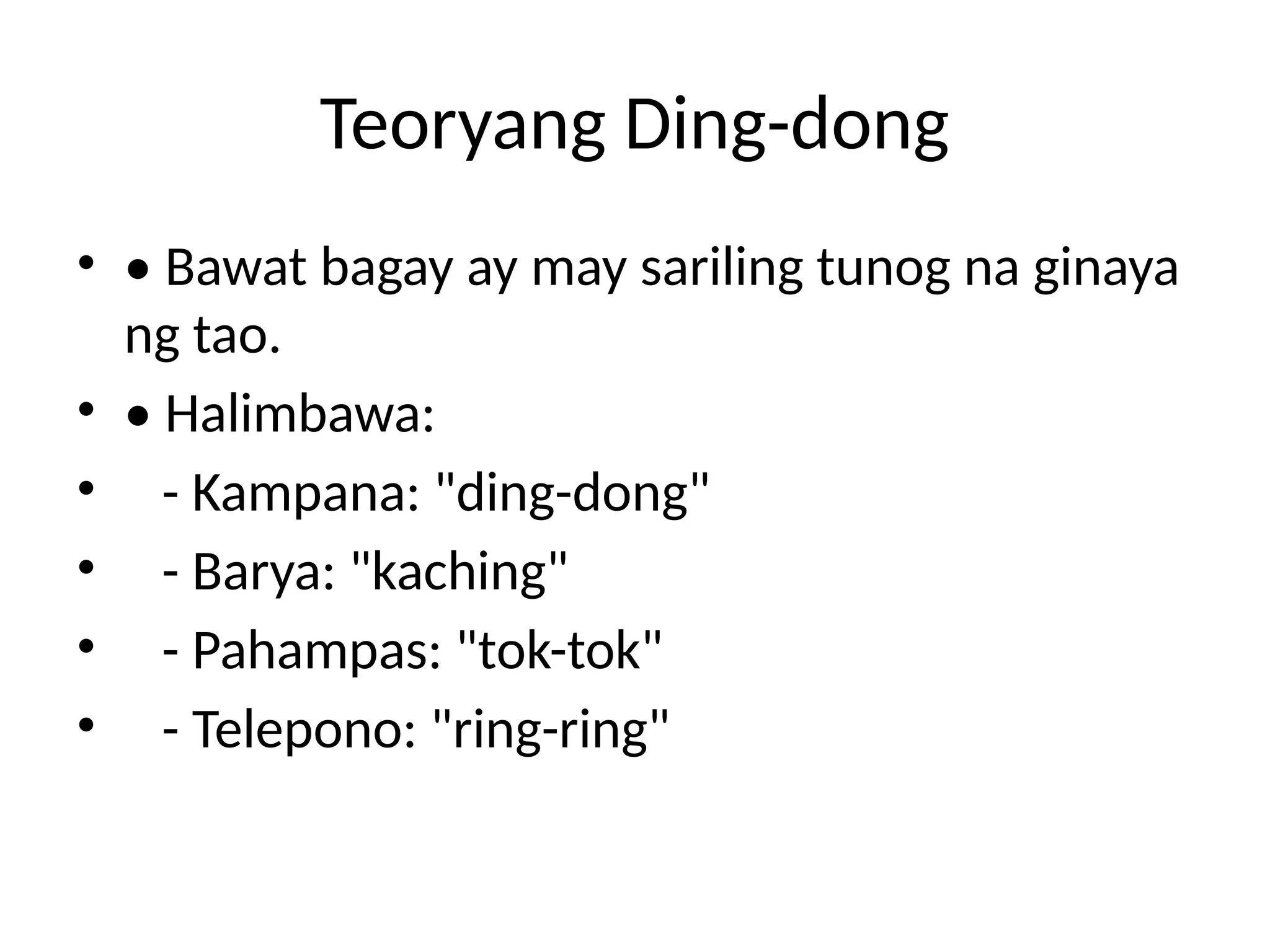 Teorya_ng_Pinagmulan_ng_Wika.pptx presentation | PPTX