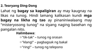 TEORYANG PINAGMULAN NG WIKA.pptx bow wow | PPTX