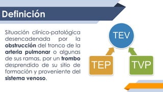 Tromboembolia pulmonar | PDF