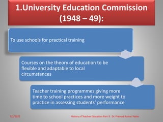 History of Teacher Education TE Part 3.pptx