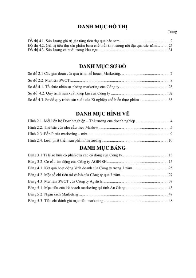 Phân tích hoạt động marketing tại công ty Agifish | PDF