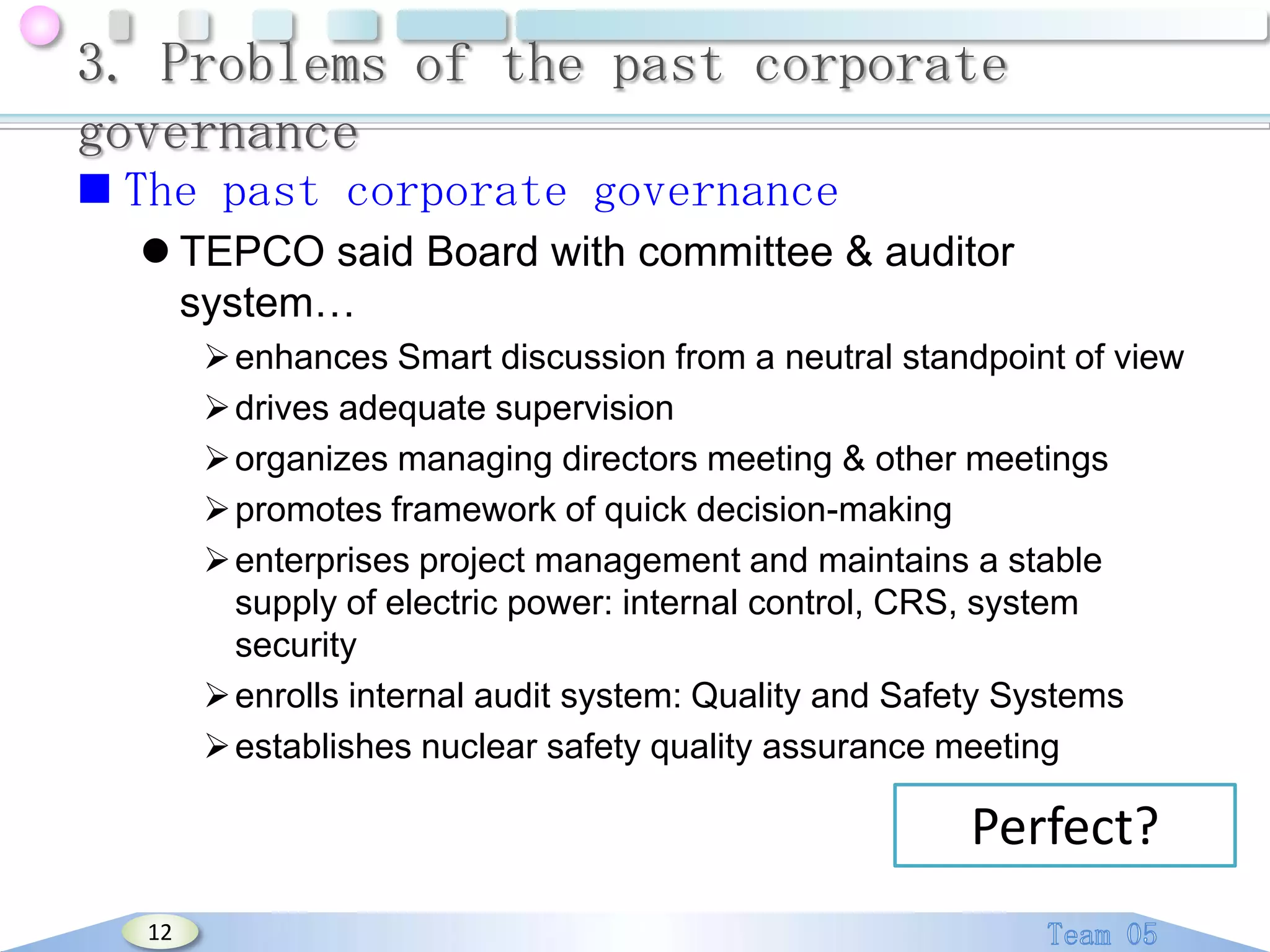 Tepco coporate governance_final | PPTX