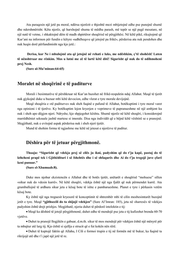 Te perkushtuar ndaj_allahut | PDF