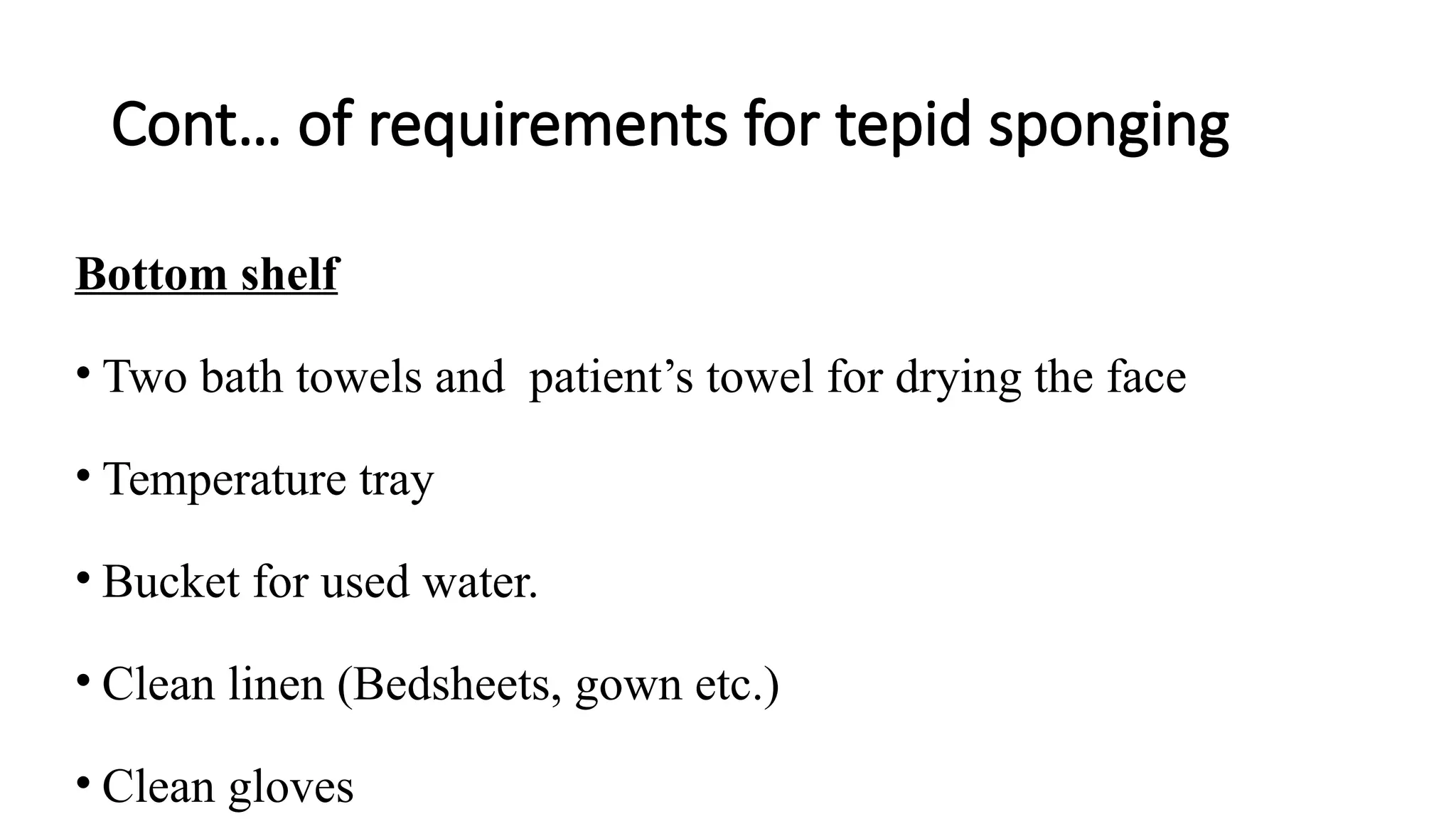 TEPID SPONGING.pptxgghhhghhfghhhgfhhggghg | PPTX
