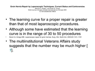 TEP Learning Curve | PPT