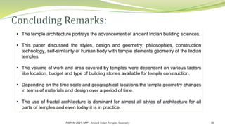 GEOMETRICAL DESIGN PHILOSOPHY OF ANCIENT INDIAN TEMPLE AND ITS ...