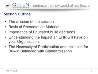 Optimize and Standardize your EHR Implementation | PPT | Medical Health