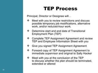 Center Grove TEP Training | PPT